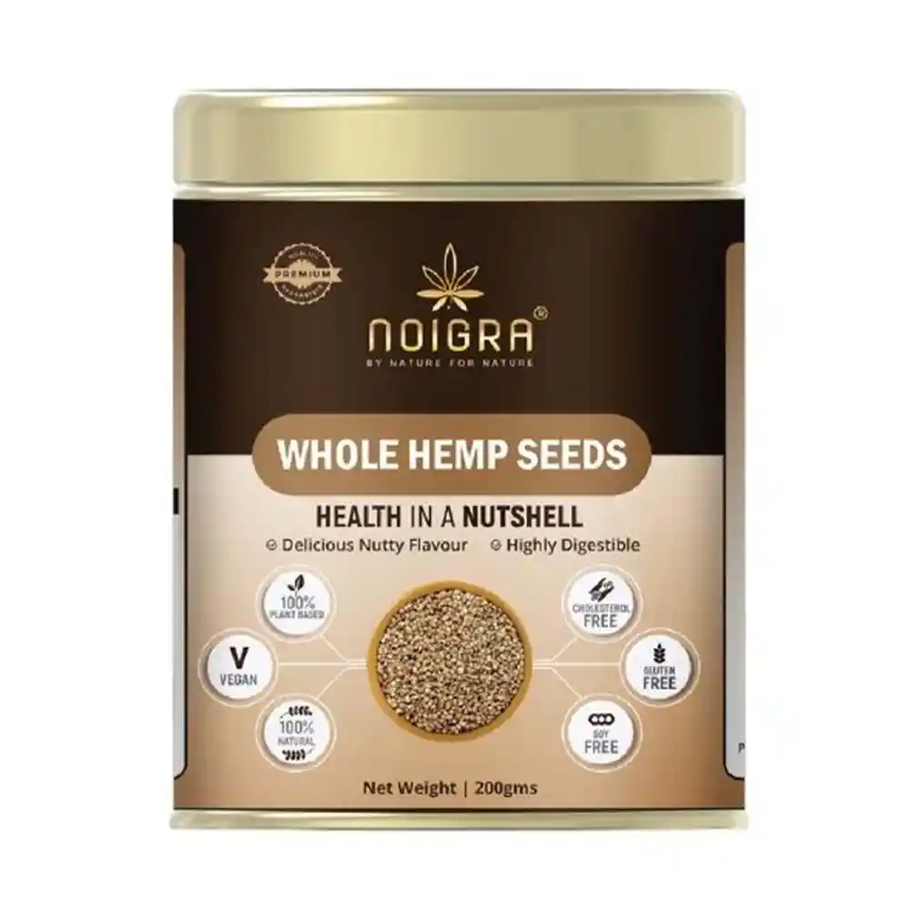 Noigra Whole Hemp Seeds (200 Gms) | Its Hemp