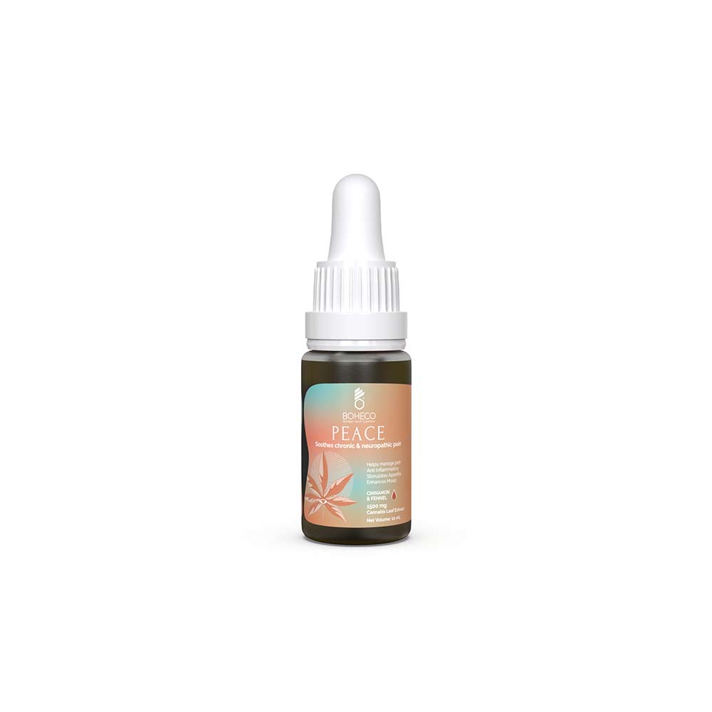BOHECO PEACE Pain Management Oil, 1500mg, Cinnamon And Fennel, 10 Ml ...