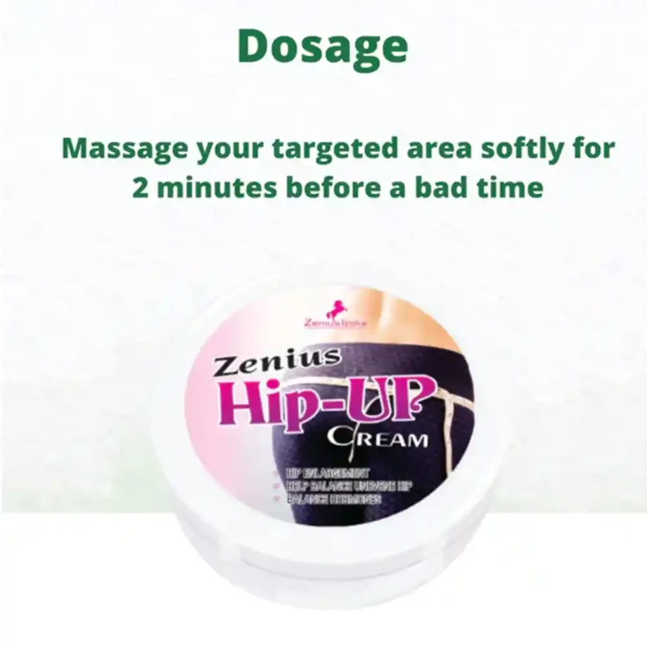 Hip Up Cream – Zenius Ayurvedic Firming Formula