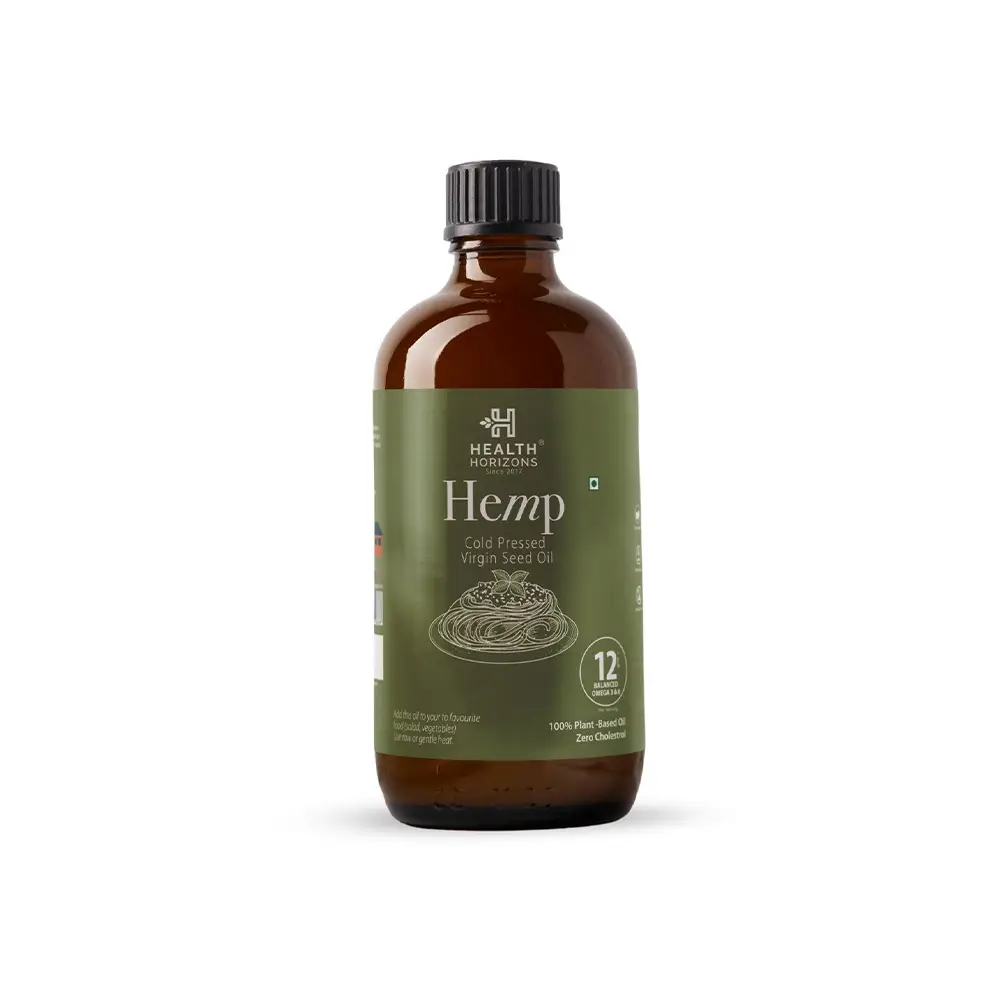Hemp Cold Pressed Virgin Seed Oil – Health Horizons