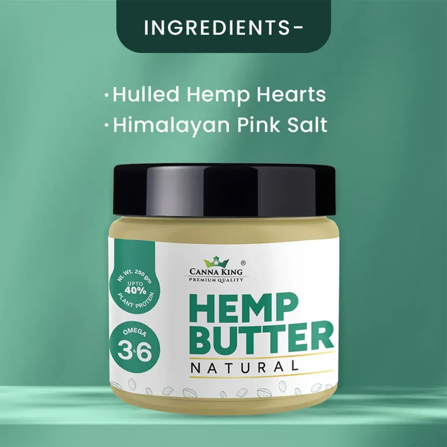 Hemp Butter – Cannaking Hemp Butter Natural