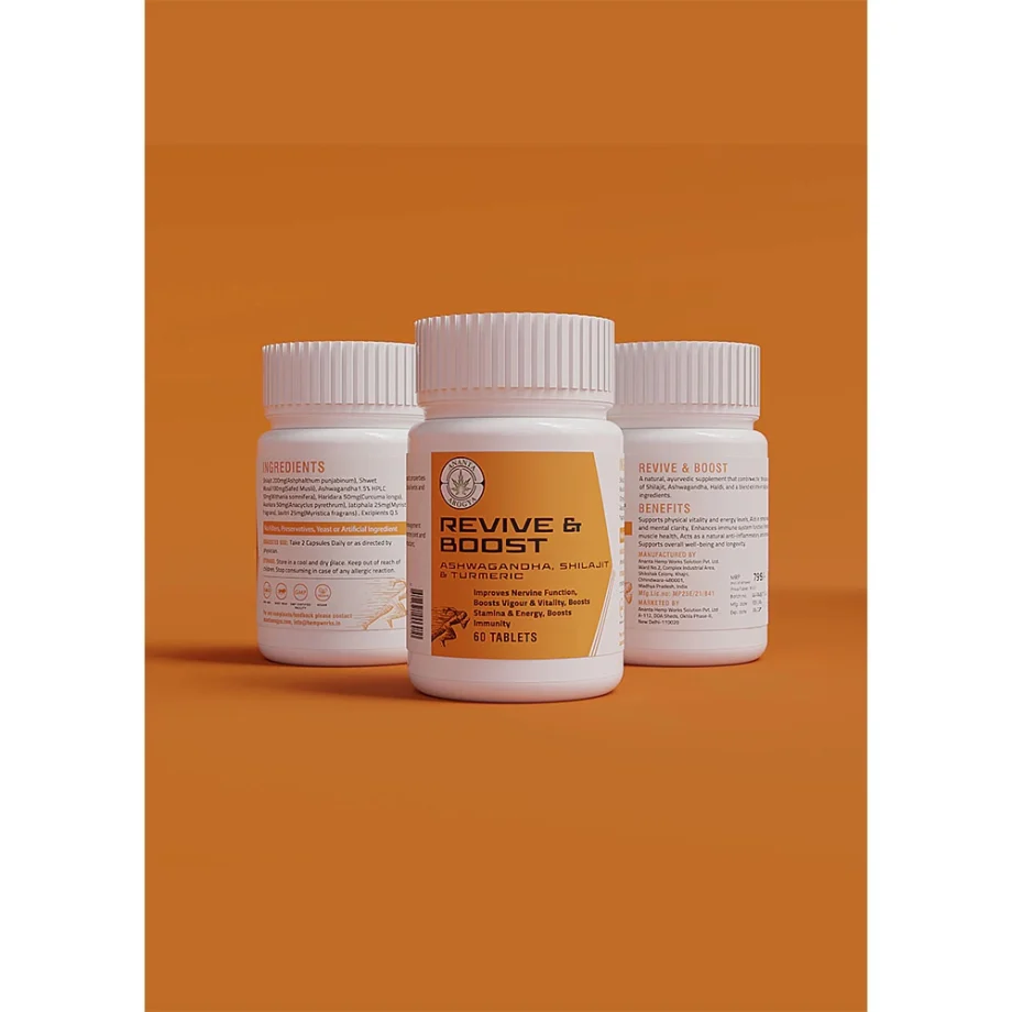 Ananta Revive & Boost (60 Tablets) | Its Hemp
