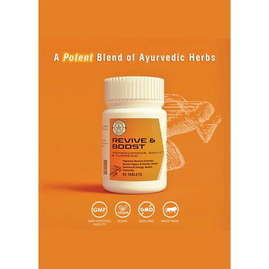 Ananta Revive & Boost (60 Tablets) | Its Hemp
