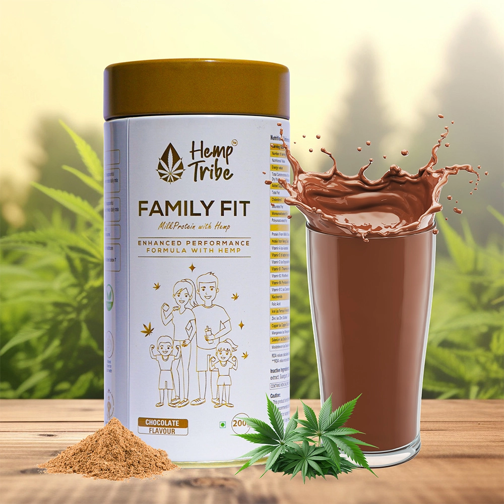Hemp Tribe Family Fit Powder, 200 Gms | Its Hemp