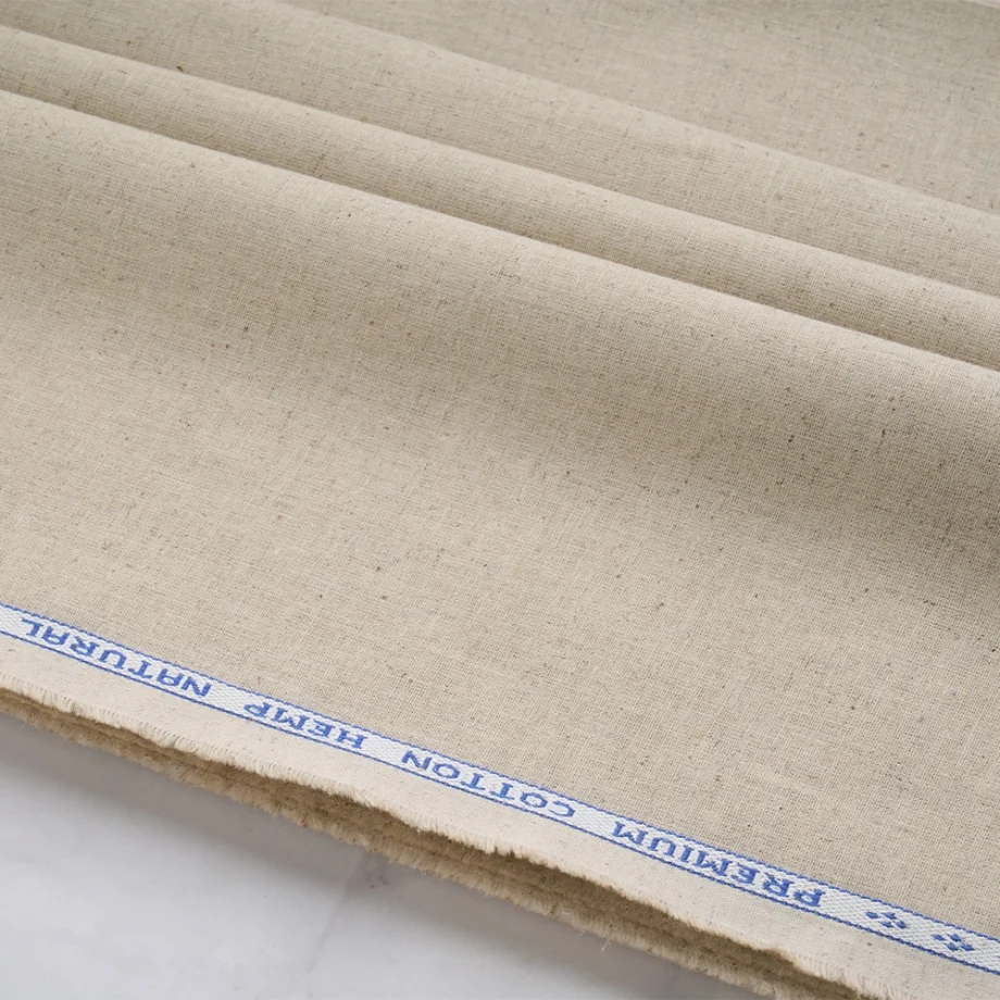 Hampa55 Hemp Fabric Natural | The Hemp Studio