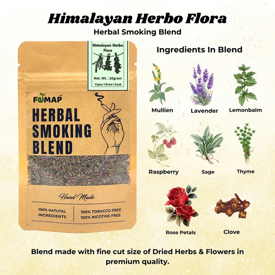 Himalayan Herbo Flora Herbal Combo With Prerolled Cones